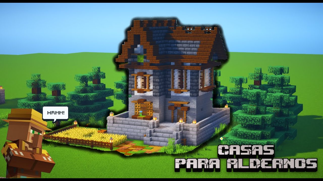 🌾La Casa del GRANJERO MINECRAFT | (Tutorial) - YouTube