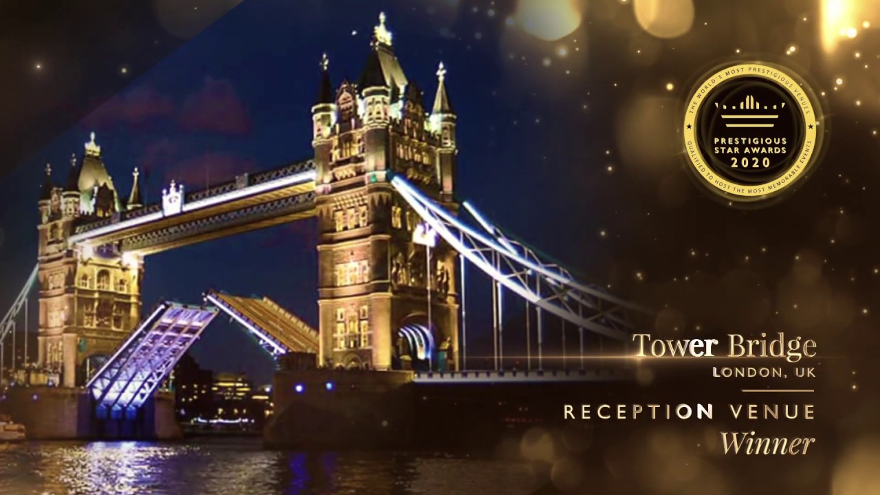 Reception Venue Winner, Tower Bridge, Prestigious Star Awards 2020 ...