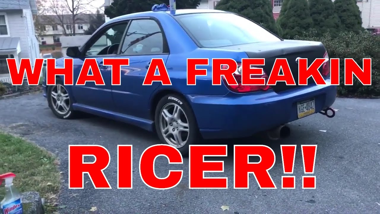 The Biggest Ricer Mod Ever! - YouTube