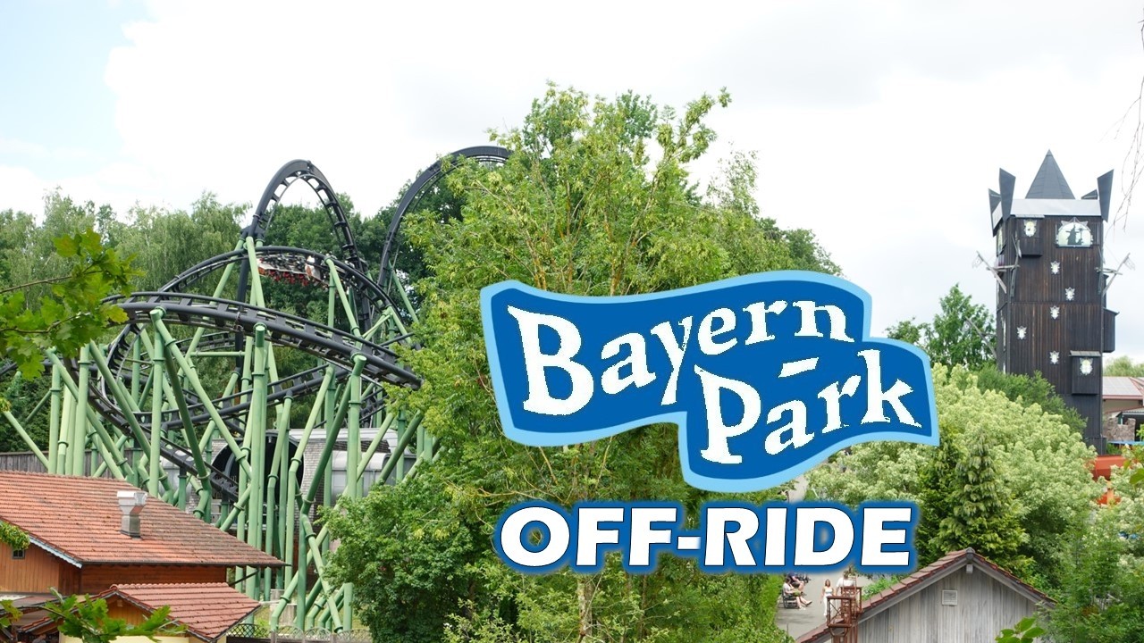 Bayern Park Off-Ride Footage (60FPS), Charming Theme Park in Germany ...