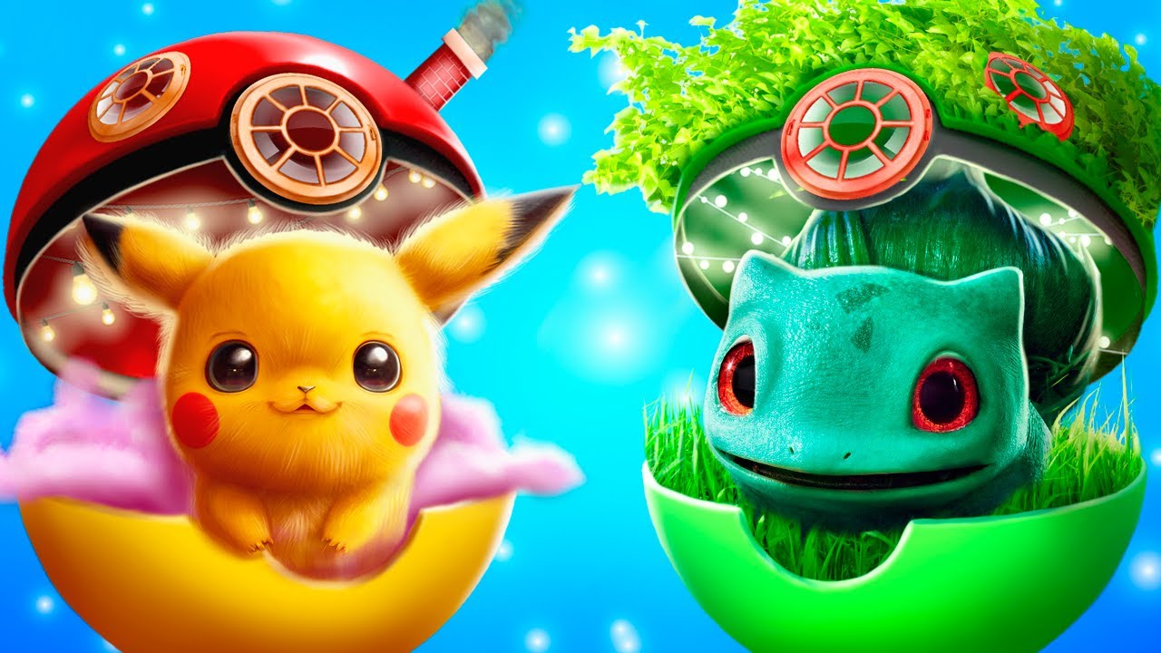 We Build a Tiny House for Pokemon! We Build a Tiny House at Home! - YouTube