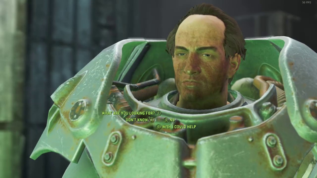 Fallout 4 modding, Test play of The Grey Man NPC - YouTube