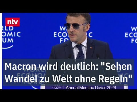 Macron wird deutlich: \