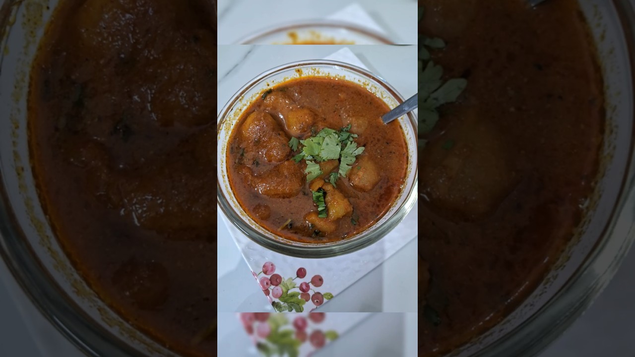 How to make Water Chestnuts Curry | सिंघाड़े की मसालेदार सब्जी Singada ...