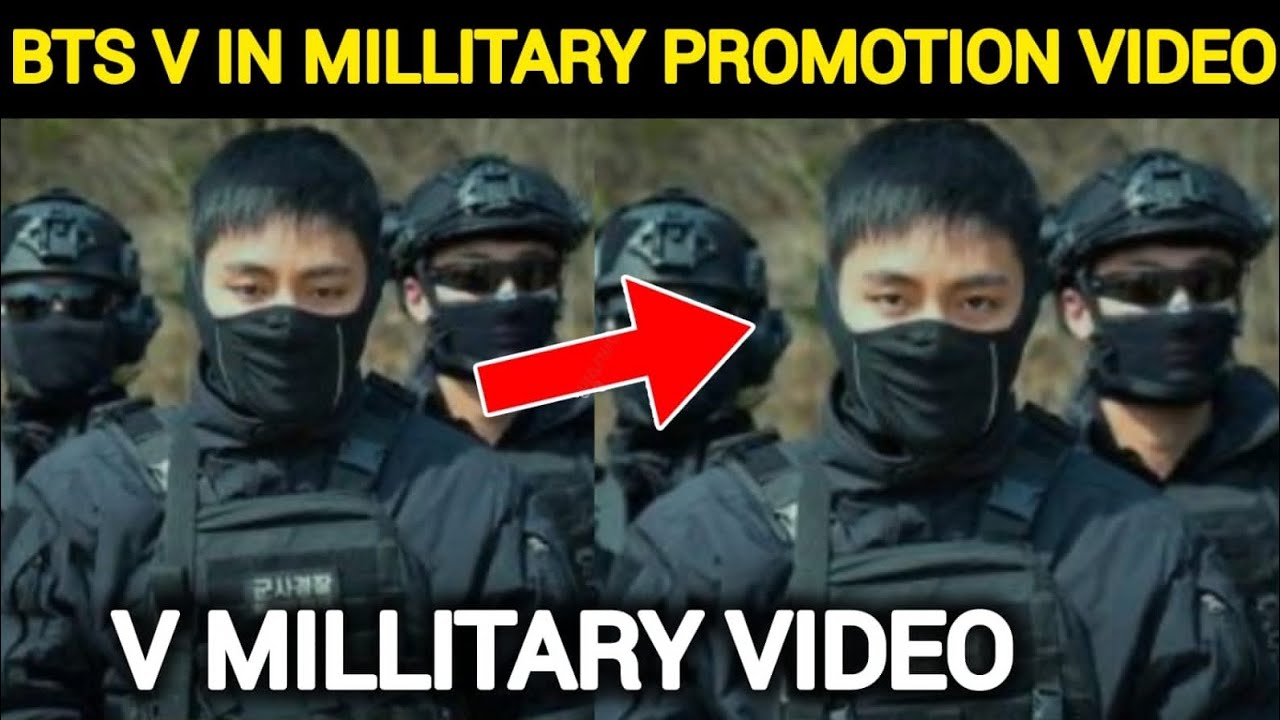 OMG!😳 BTS V MILLITARY PROMOTION VIDEO| bts v millitary service#jungkook ...