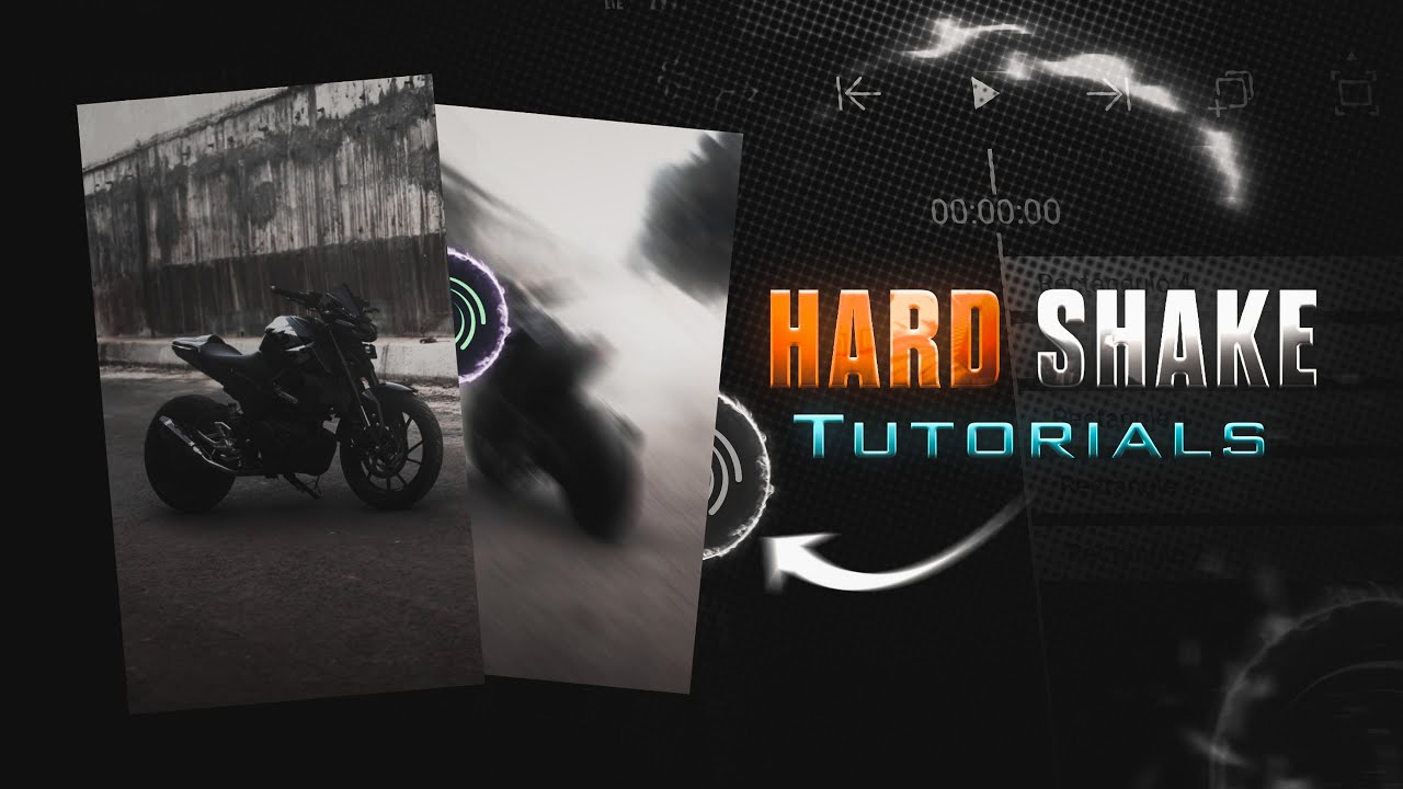 Edit this Hard Shake Tutorial in Alight motion | Bike edits | Tutorial ...