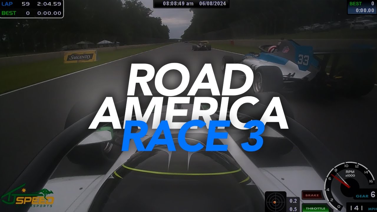 BIG FLIP Race Three - Road America - USF Pro 2000 - Cooper Becklin ...