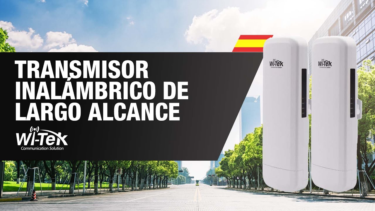 Transmisor inalámbrico de largo alcance - WITEK-0029 - Características ...