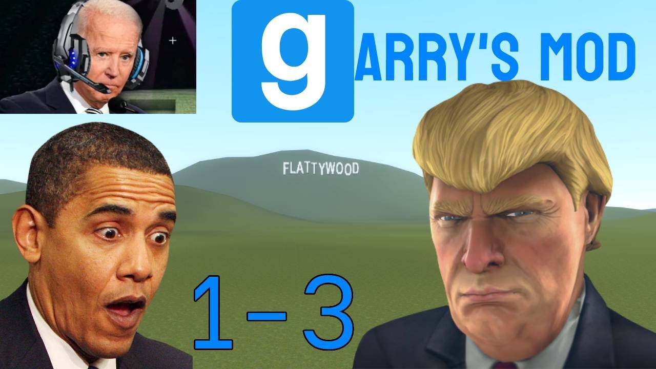 US Presidents Play Garry's Mod Part 1-3 - YouTube
