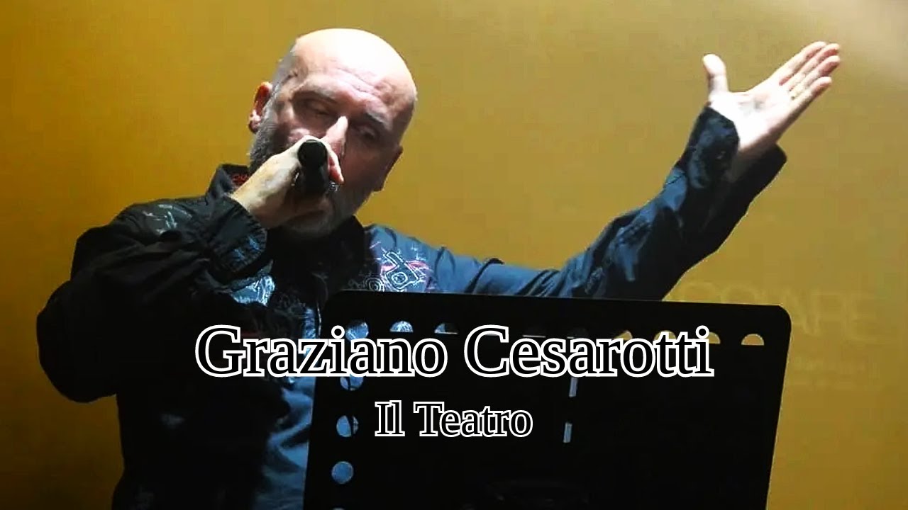 IL TEATRO E' VIVO! CE LO RACCONTA UN FORMATTORE: GRAZIANO CESAROTTI E L ...