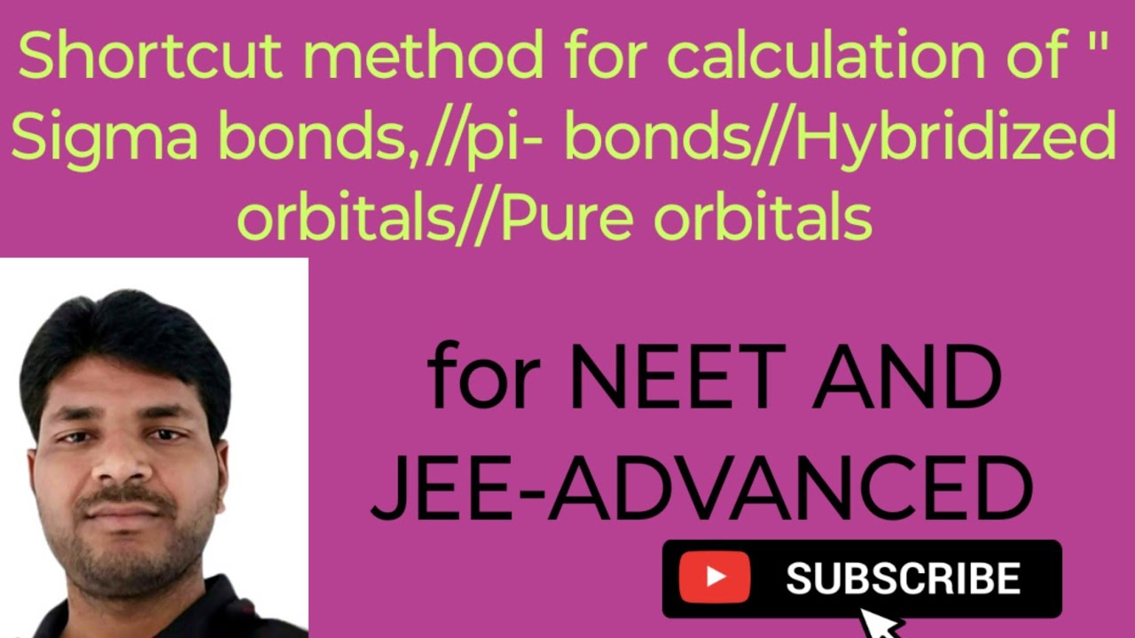 In one shot calculation of Sigma bonds//pi bonds// Hybridized orbitals ...