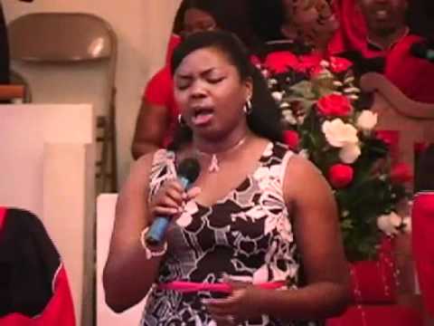 Tionna Harris praises an "Awesome" God - YouTube