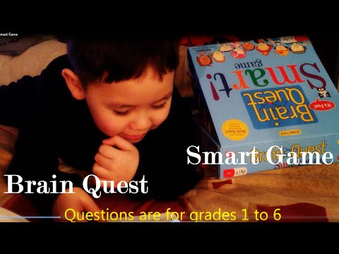 Brain Quest Smart Game Review - family- kids educational board game ...