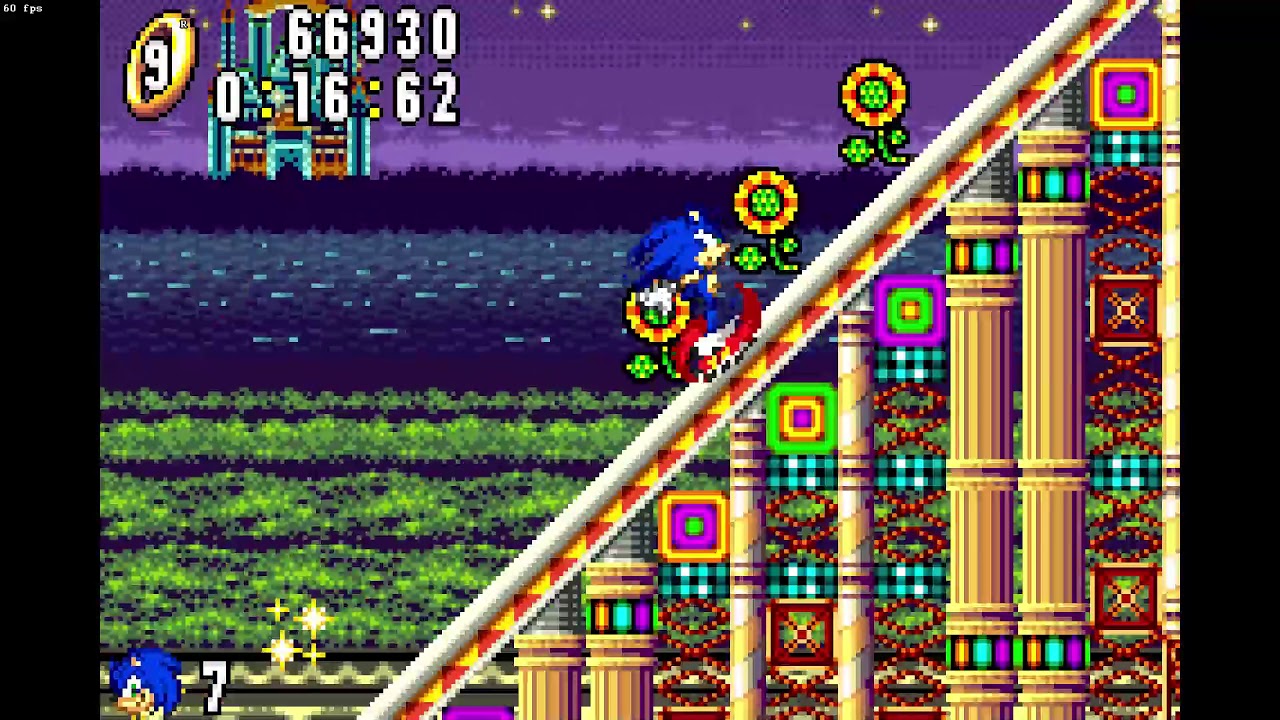 Gameboy Advance - Sonic Advance gameplay - YouTube