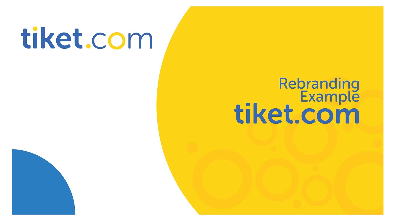 LOGO TIKET.COM - CONTOH REBRANDING LOGO PRIMARY - YouTube