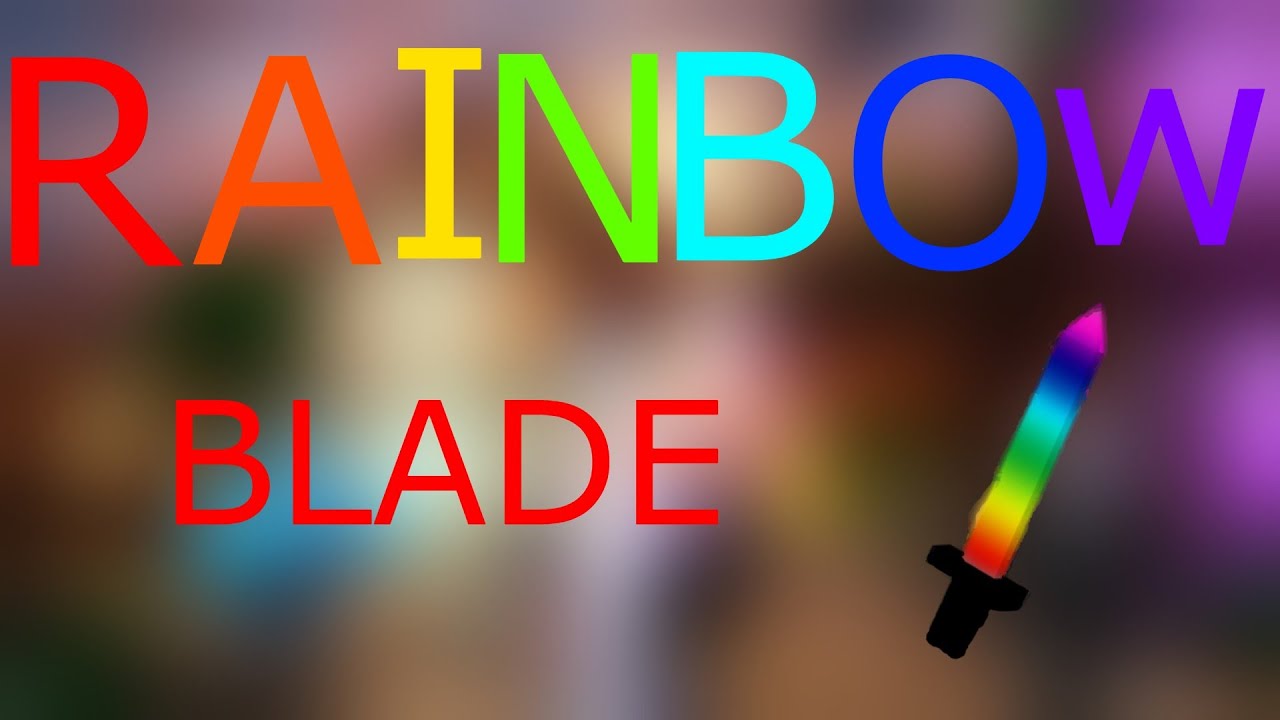 Roblox Rainbow Blade | Treasure Quest - YouTube
