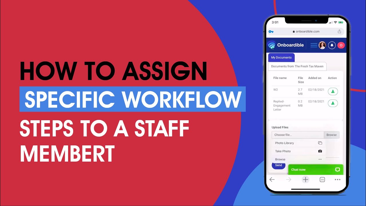 How to Assign Specific Workflow Steps to a Staff Member - YouTube