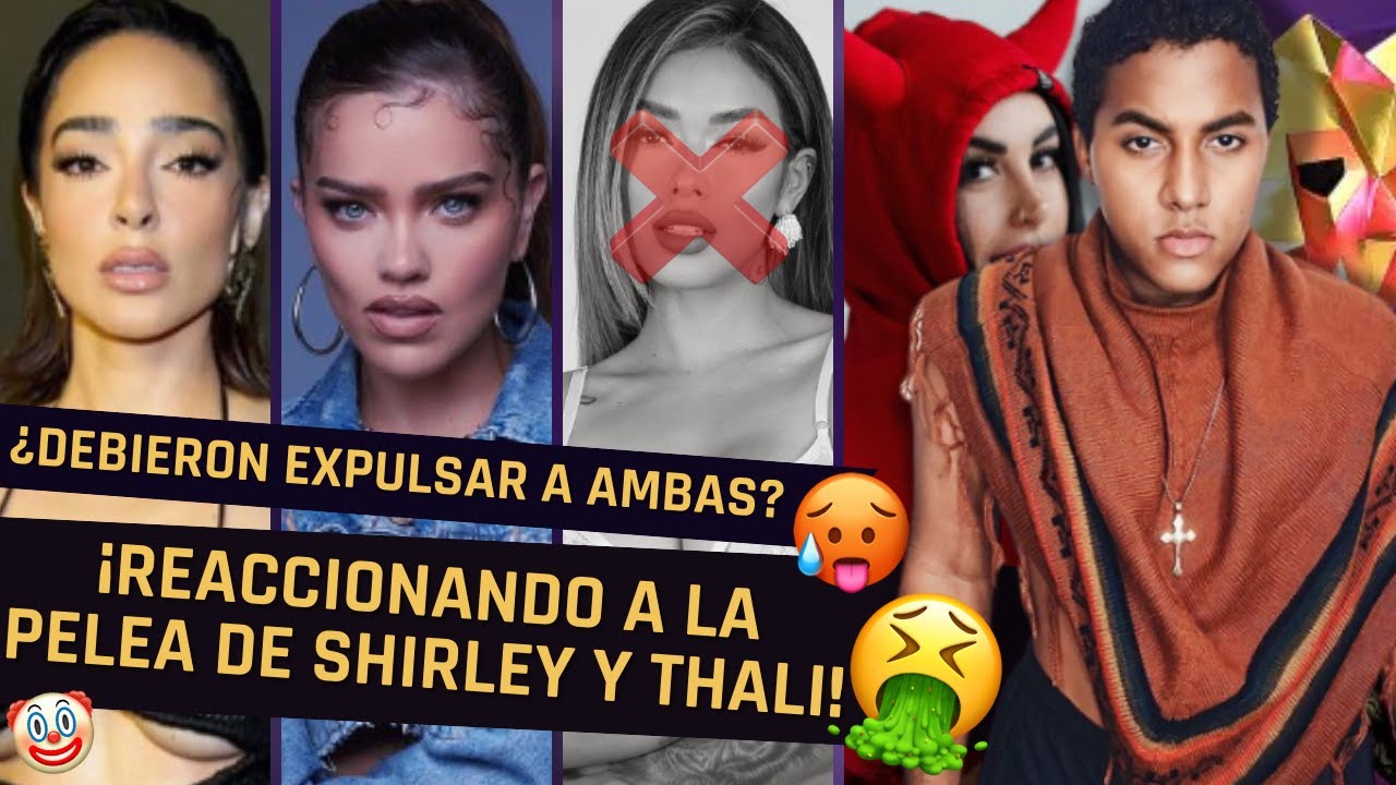 ¡JEHU DAVID REACCIONA A PELEA DE SHIRLEY ARICA, THALI GARCIA Y JESSICA ...