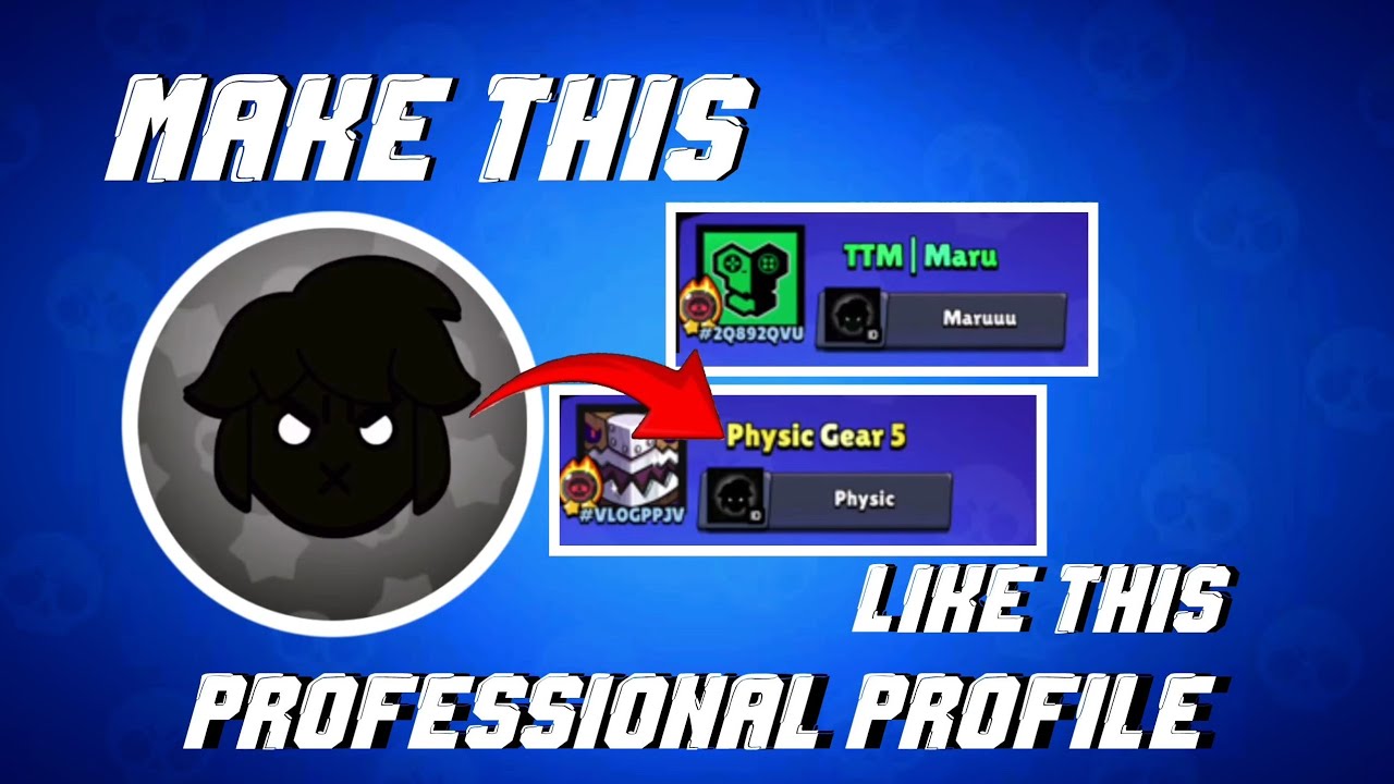 Make this amazing Supercell profile that @Physic02 uses 🥶😁 - YouTube