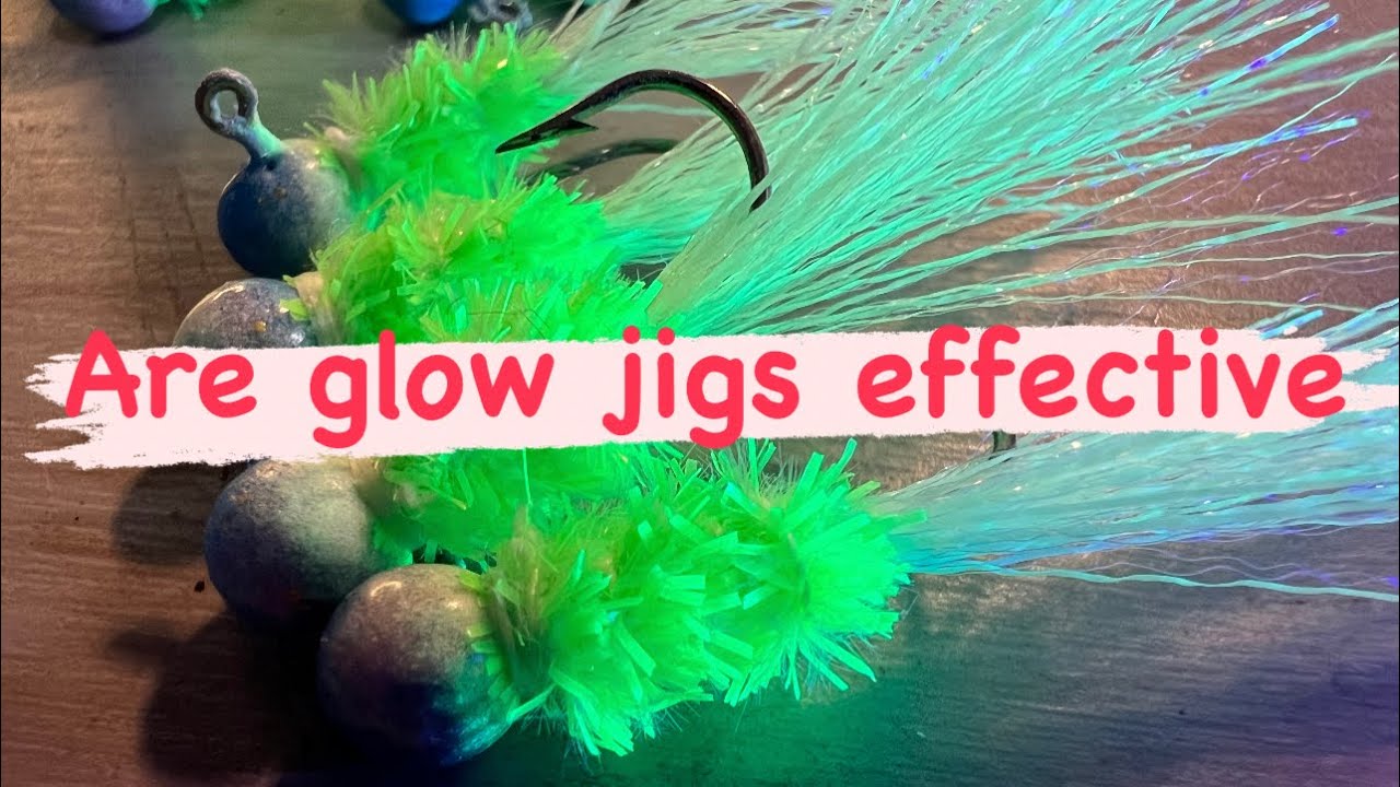 How to tie glow in the dark crappie jigs - YouTube