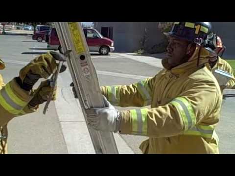 Two Firefighter 24' Ladder Throw - YouTube