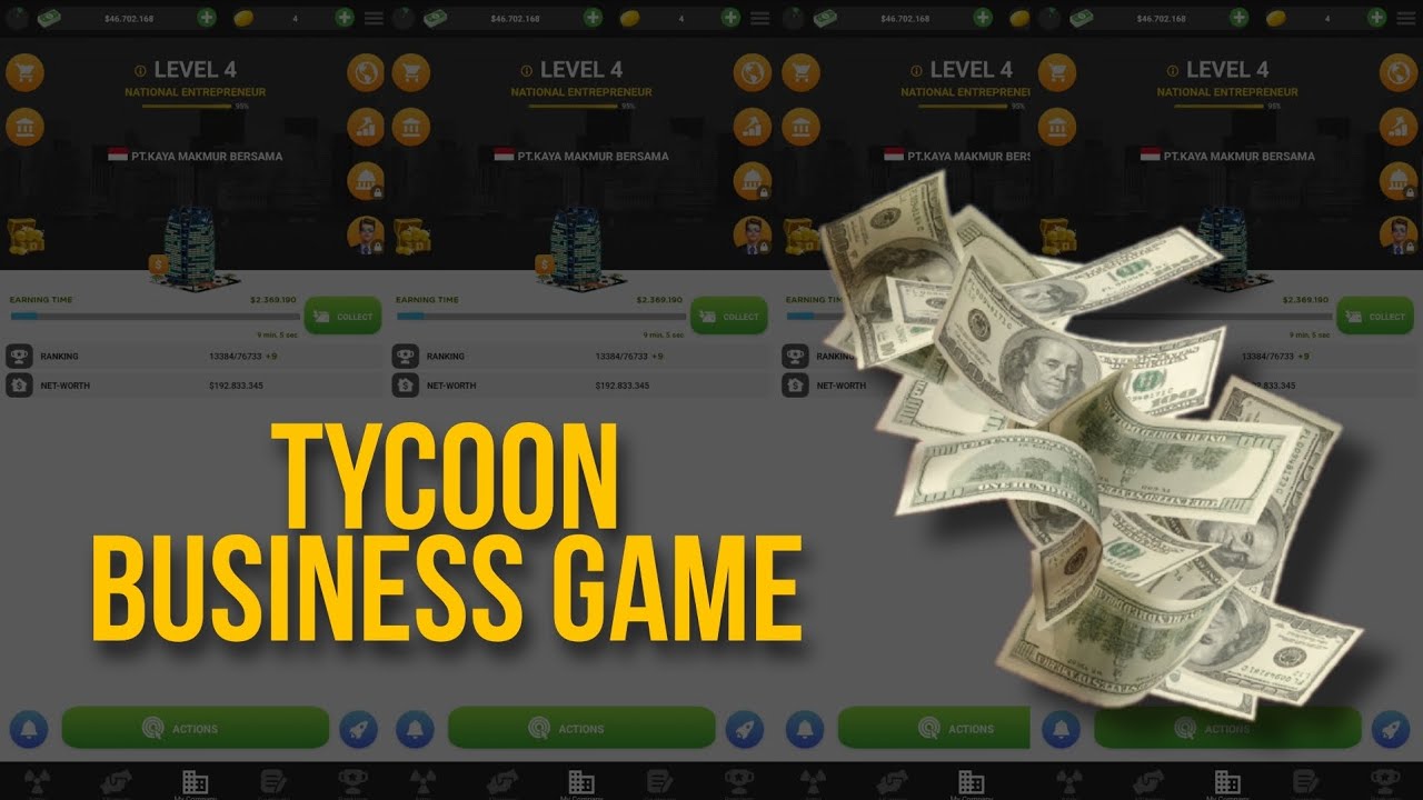 TYCOON BUSINESS GAME | MAKE MONEY 46 MILLION DOLLAR ONLINE - YouTube