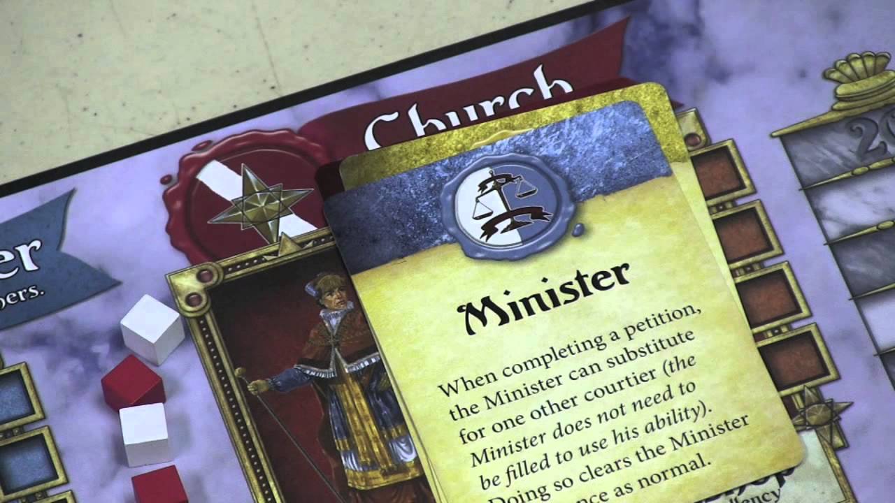 Courtier Review - with Tom Vasel - YouTube