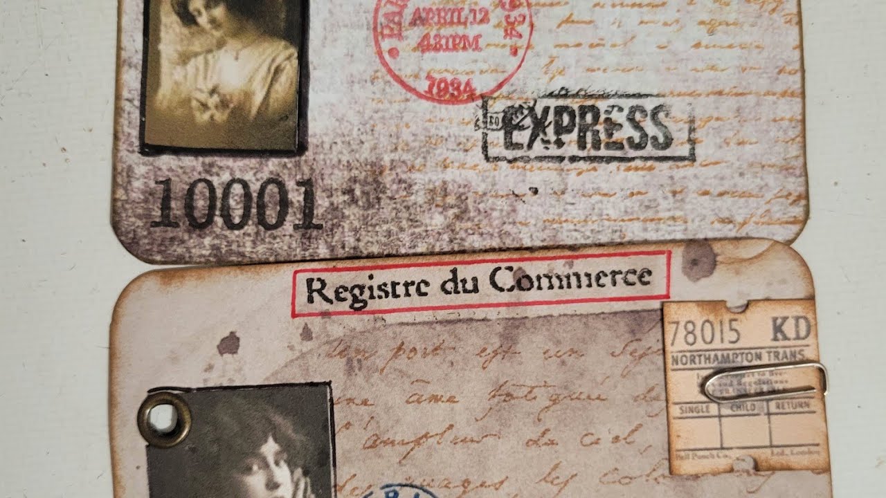 3 bricoles #action et #carte #authentification de @crea-dor 👍👍😘😘 - YouTube