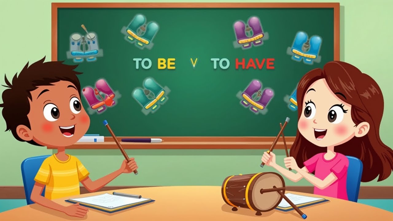 To Be & To Have: The Most Joyful Way to Learn English! - YouTube