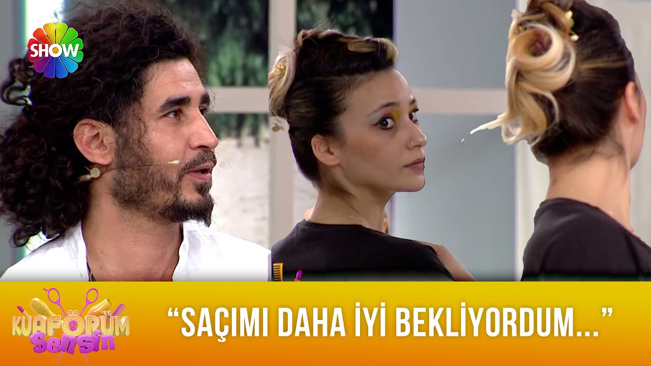 "Can Bey, yaptığınız makyajdan utanmalısınız!" | Kuaförüm Sensin - YouTube