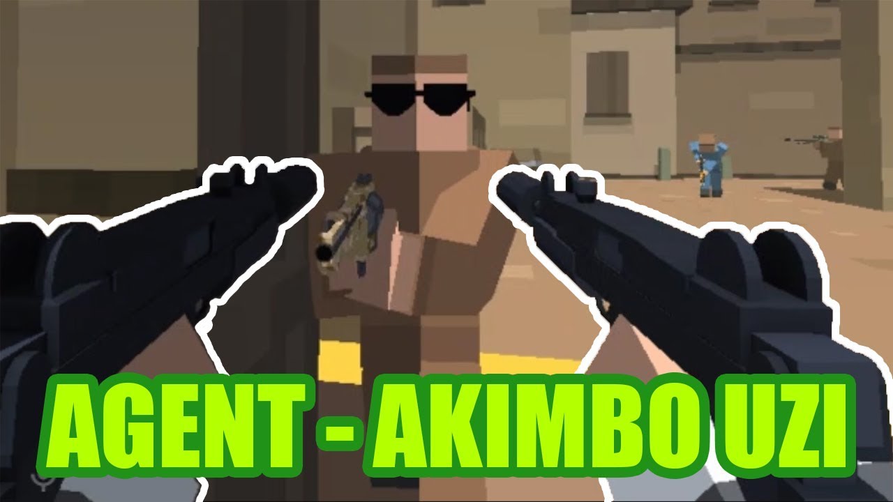 AGENT - AKIMBO UZI *NEW CLASS* | Krunker Gameplay #11 - YouTube