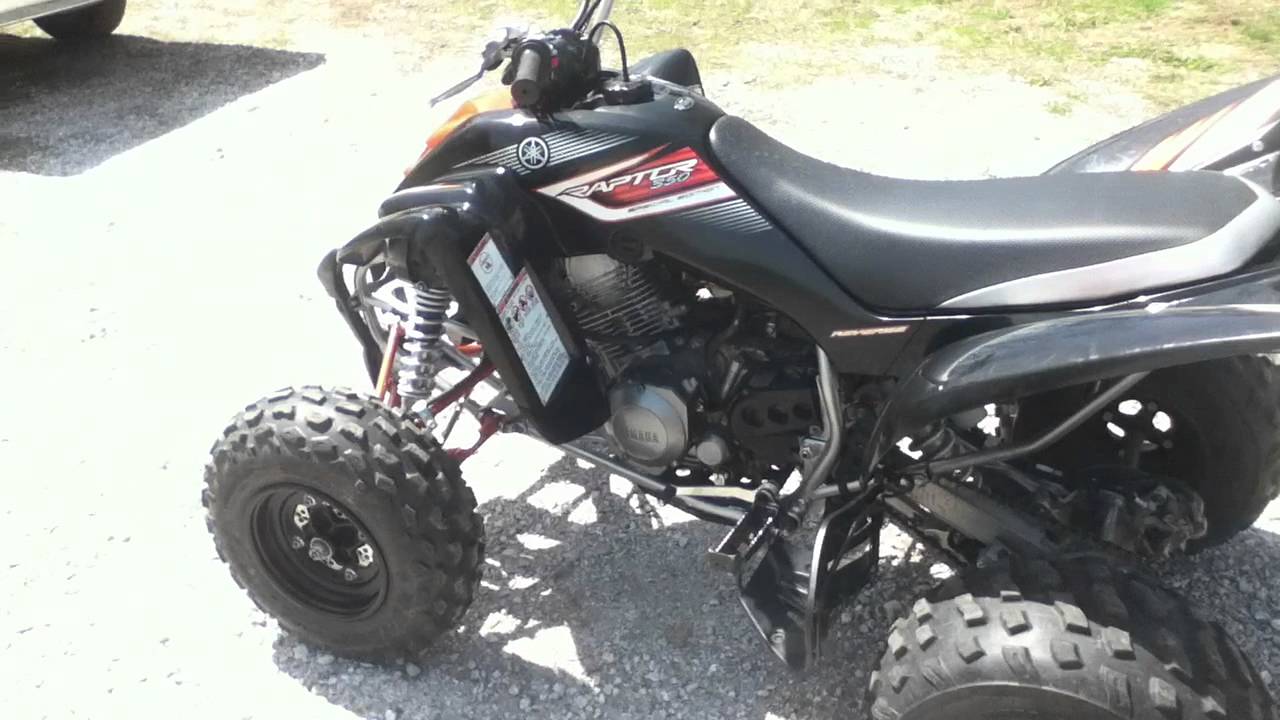 07 raptor 350 s.e. - YouTube