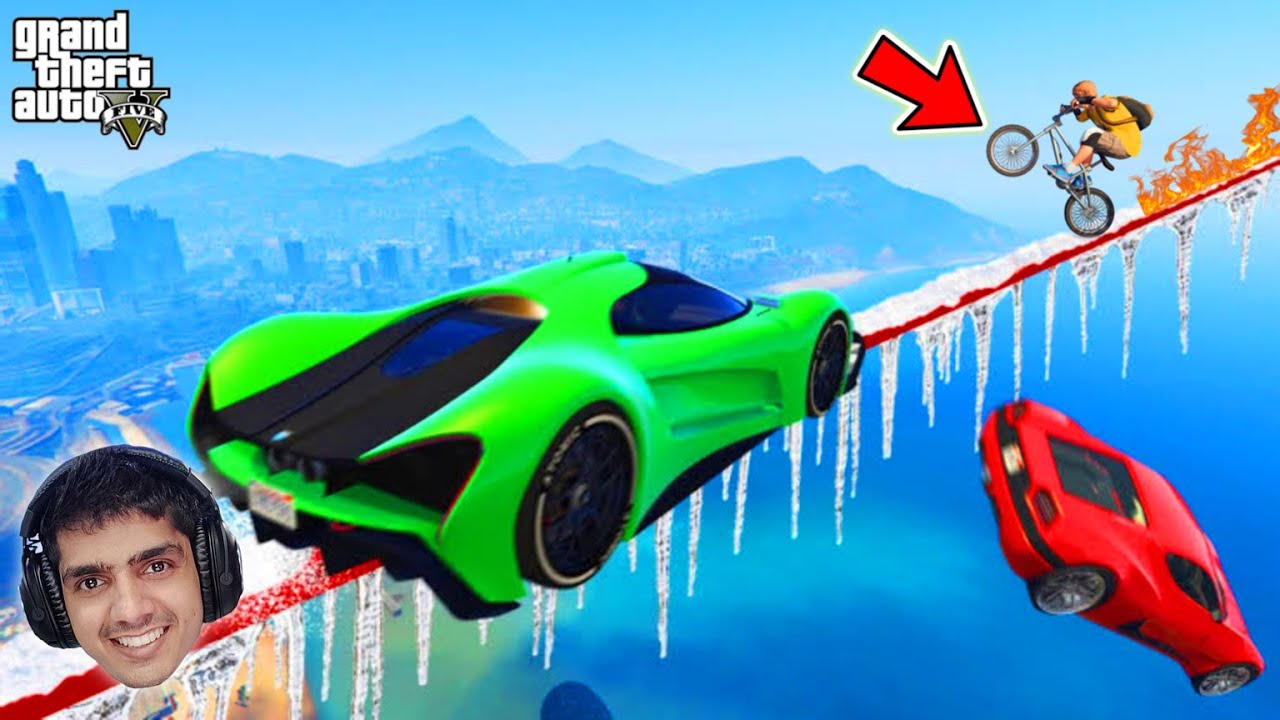 97.796% People Will Start Crying After This Face To Face Race In GTA V ...