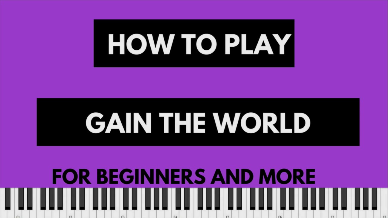 How to Play Gain the World by James Hall - YouTube