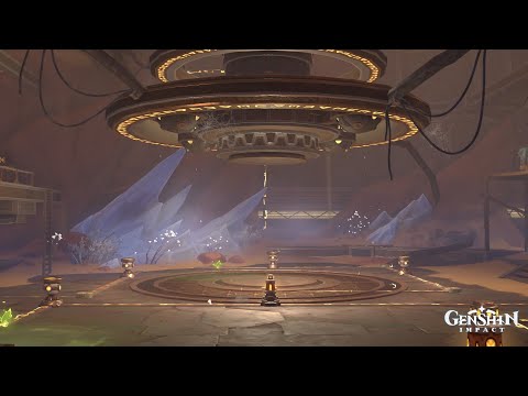 Left (South West) Door Circuit Puzzle in Ruins at Samudra Coast [Genshin Impact][3.6]