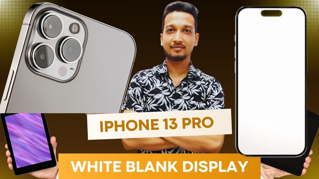 iPhone 13 pro / 13 pro max white & green display problem solution ...