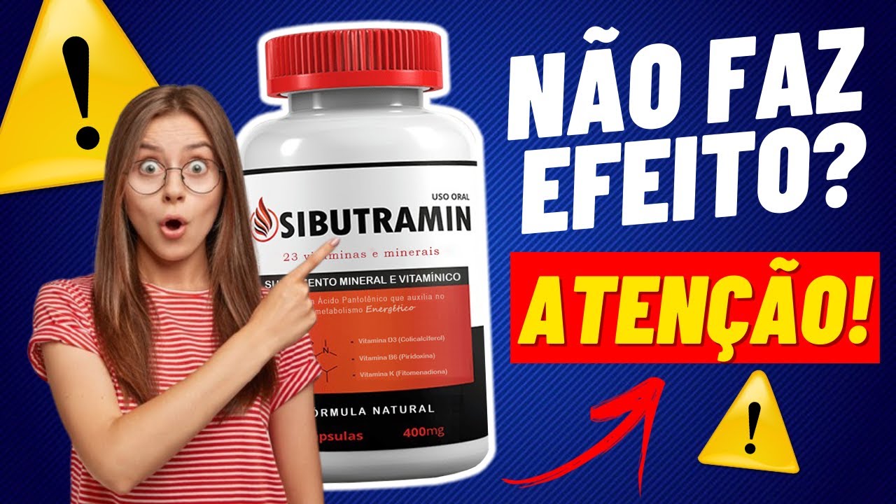 Sibutramin pra que serve? Sibutramin é confiável ? Sibutramin funciona ...