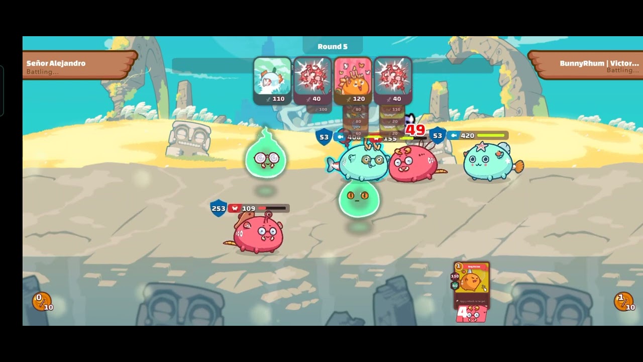 Axie Infinity V2 Funny moments how to troll your opponent - YouTube