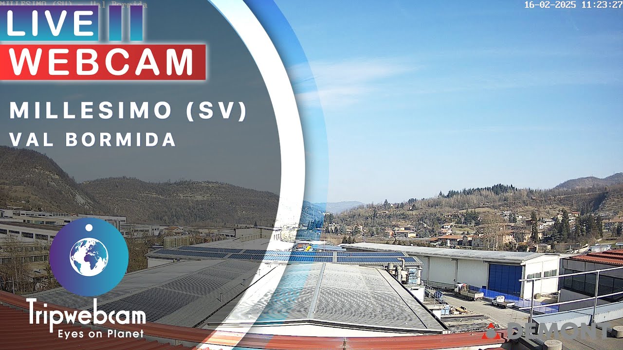 Millesimo Live Webcam - Val Bormida - YouTube