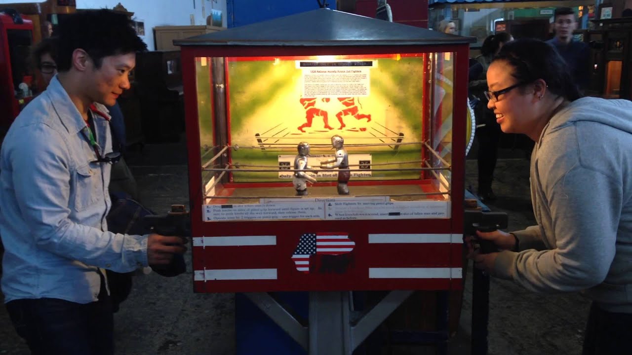 Antique Arcade Boxing Game - YouTube