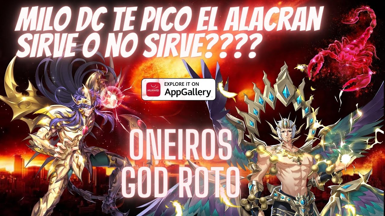 🦂MILO DC EL ALACRAN ROTO🦂!!! ONEIROS GOD CADA VEZ MAS FUERTE/ COMO ...