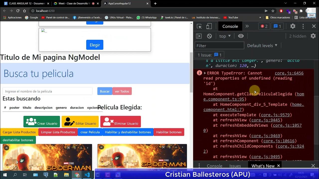 Directiva ngClass en Angular 12 elegir un objeto y crear un método para pintarlo al ser elegido ...