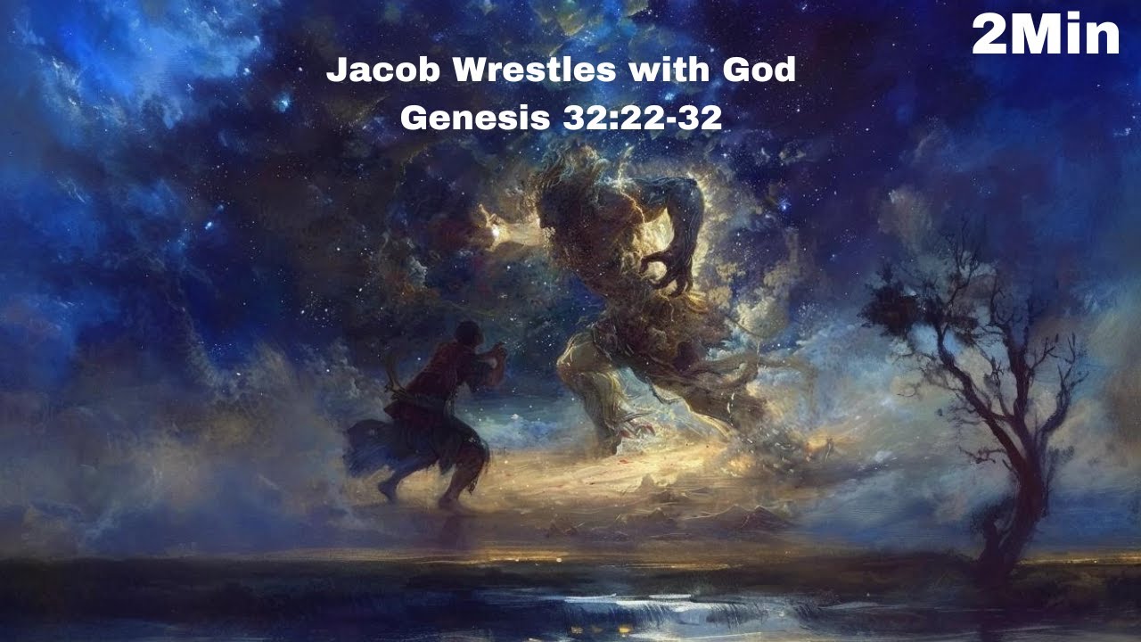 Jacob Wrestles with God Genesis 32:22-32 - YouTube
