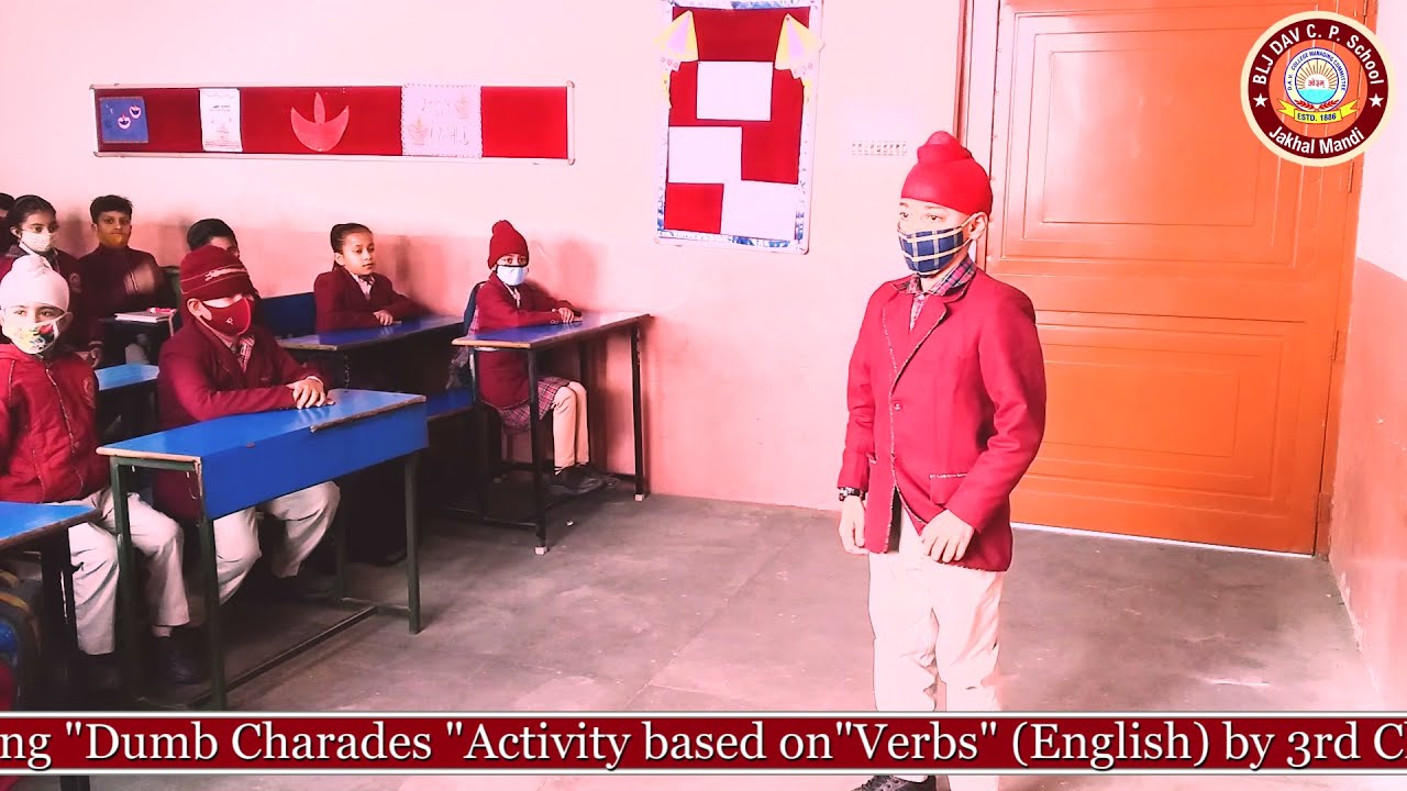 Dumb Charades Activity on Verbs - YouTube