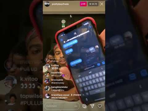PrettyBoyFredo Instagram live calling out CJ So Cool  and DDG 8/28/20