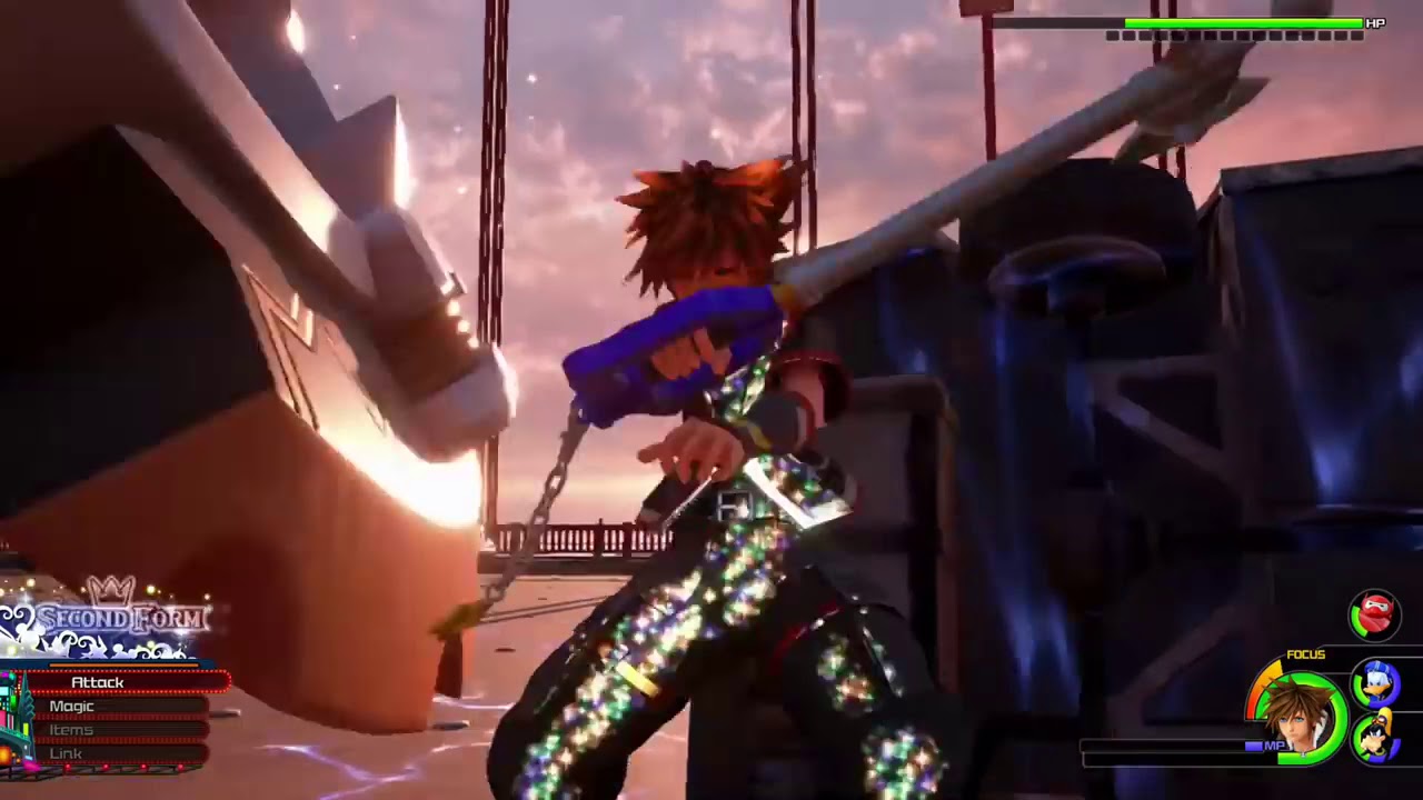 Kingdom Hearts 3 Starlight keyblade Gameplay - YouTube