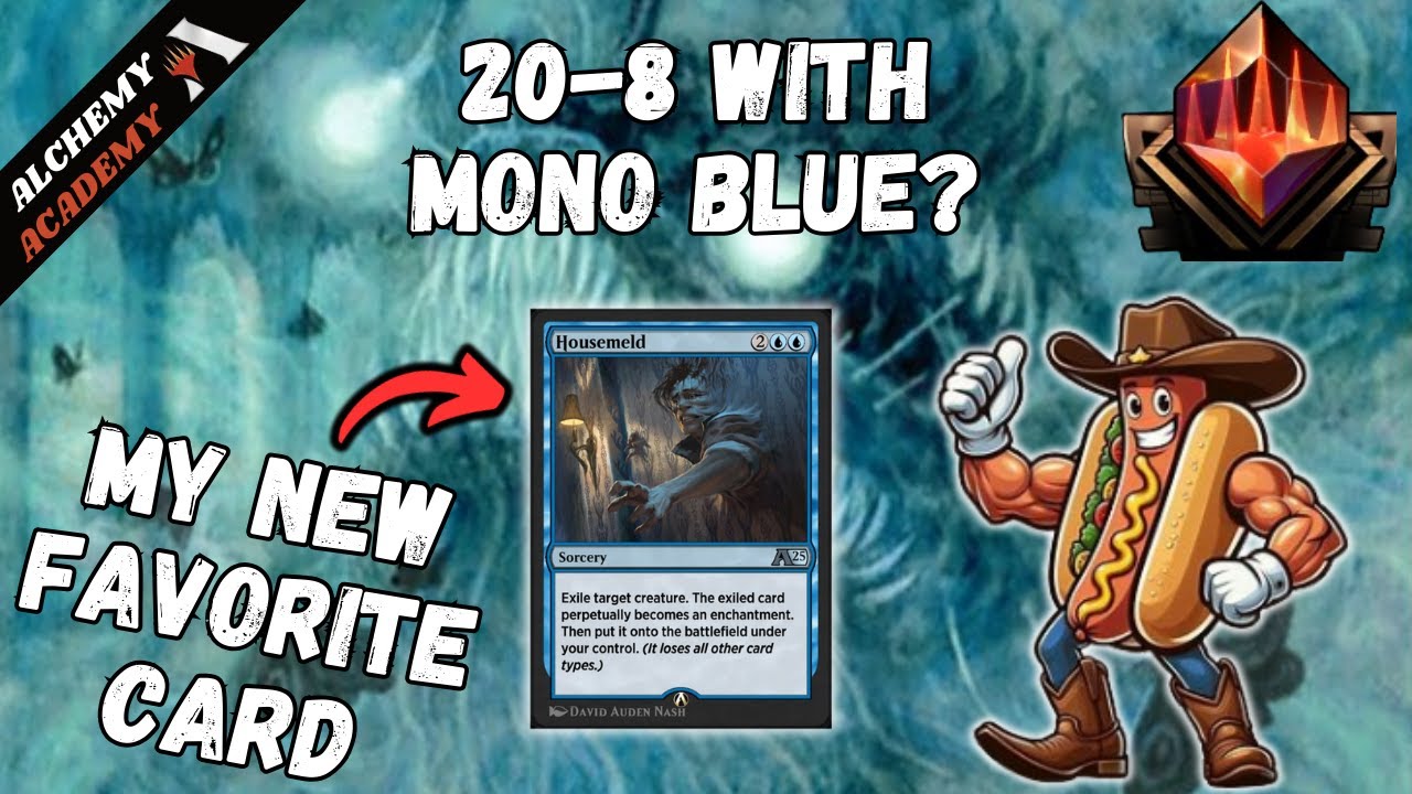 WHY IS NO ONE PLAYING THIS - Mono Blue Enchantments - Alchemy Academy ...