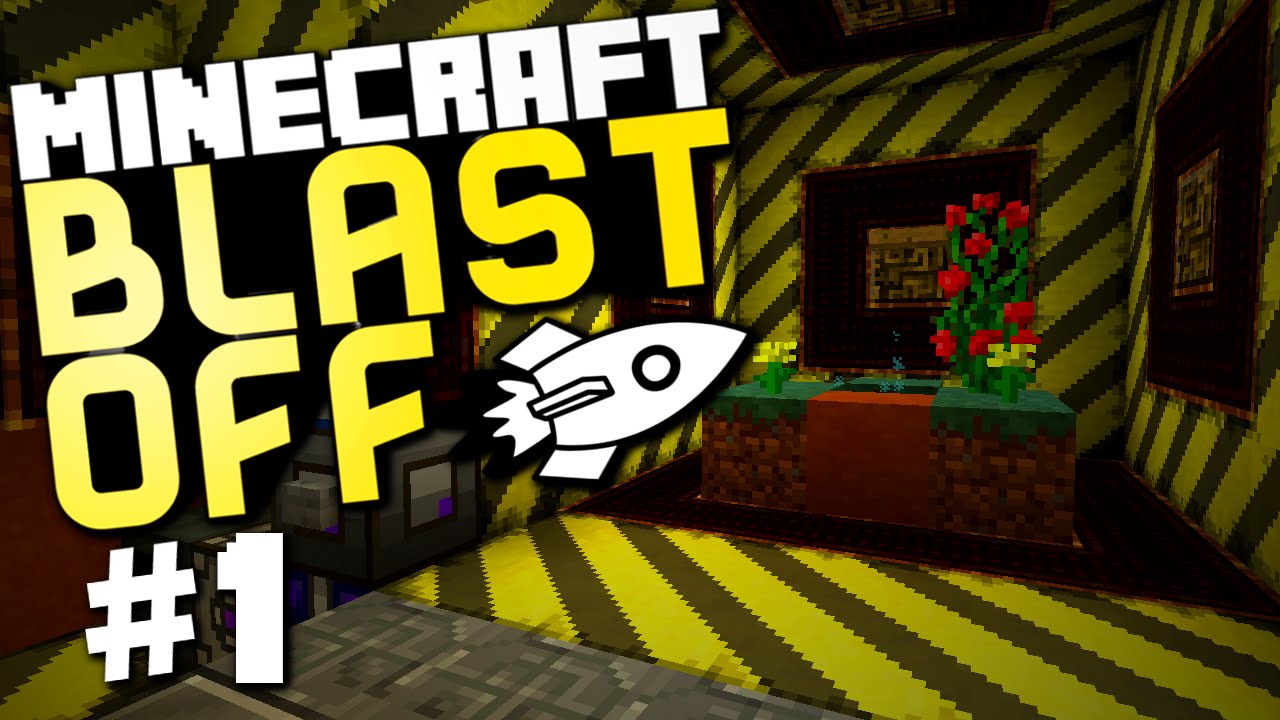 Minecraft Blast Off Modpack #1 "Getting Started" w/ @AcerIskall - YouTube