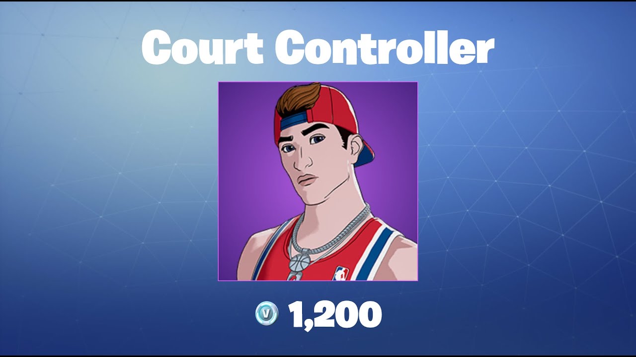 Court Controller | Fortnite Outfit/Skin - YouTube