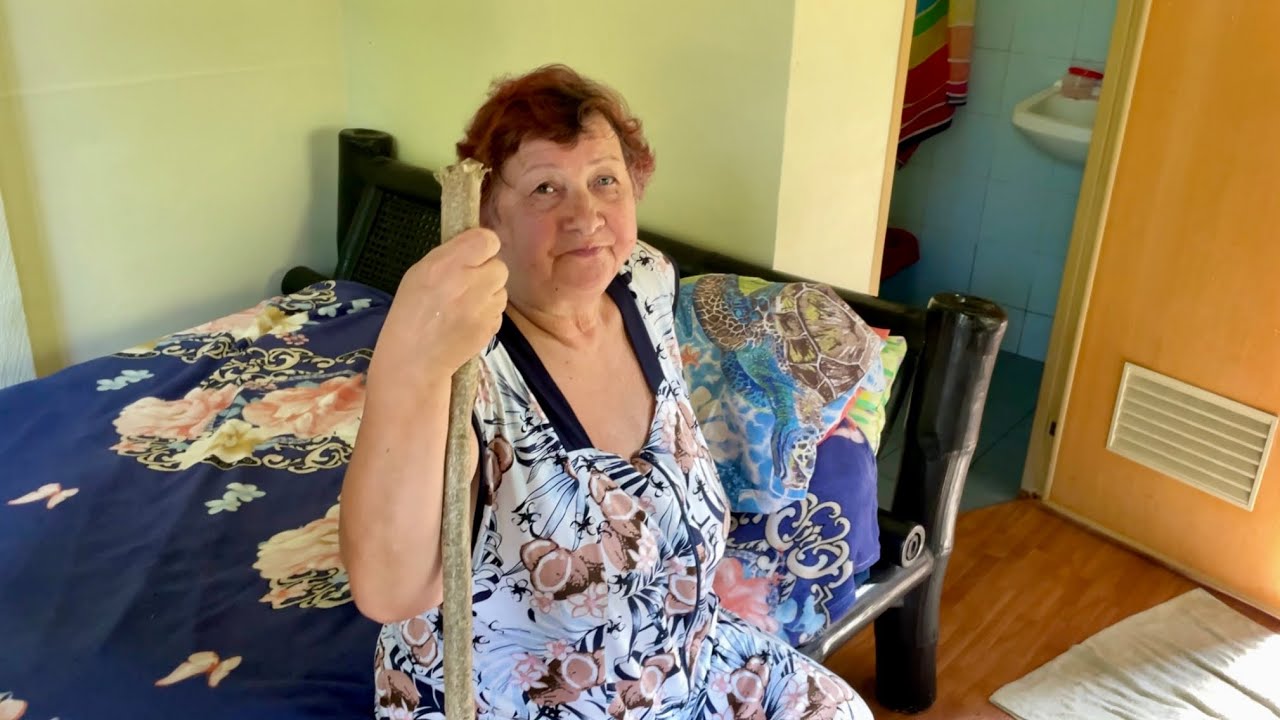 MAMA OLGA HAS BACK PAIN! it hurts to walk! - YouTube